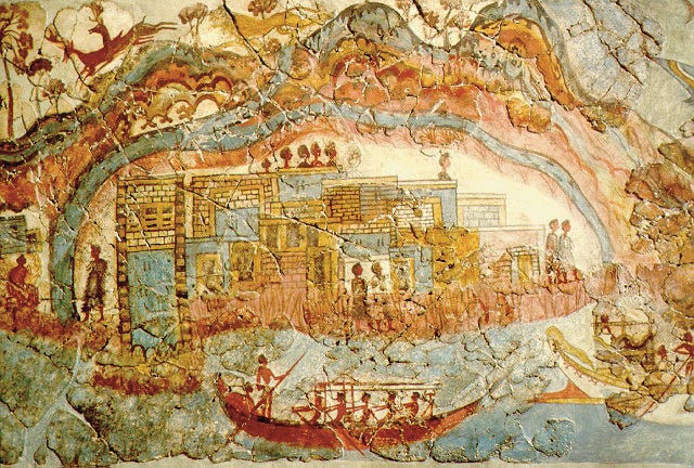 Ancient Akrotiri and the Theran Exodus