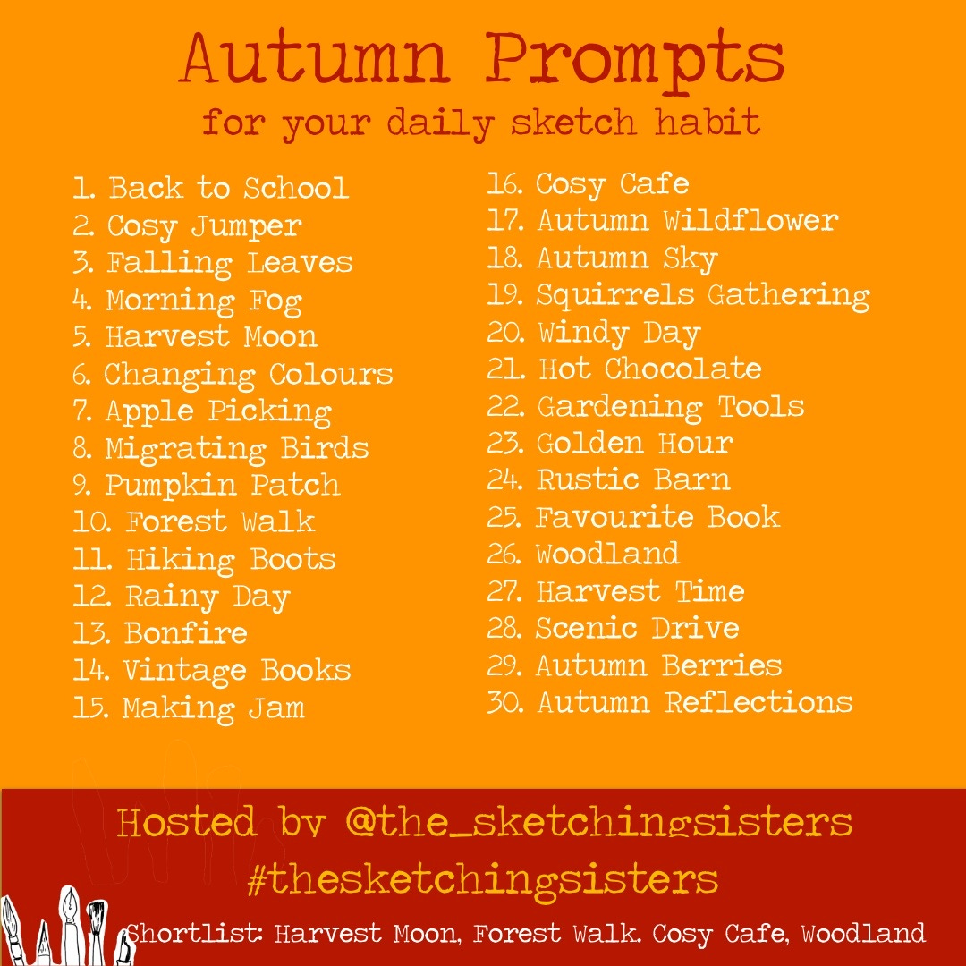 September Prompts - by Emma Cavill and Nikki Hawkins