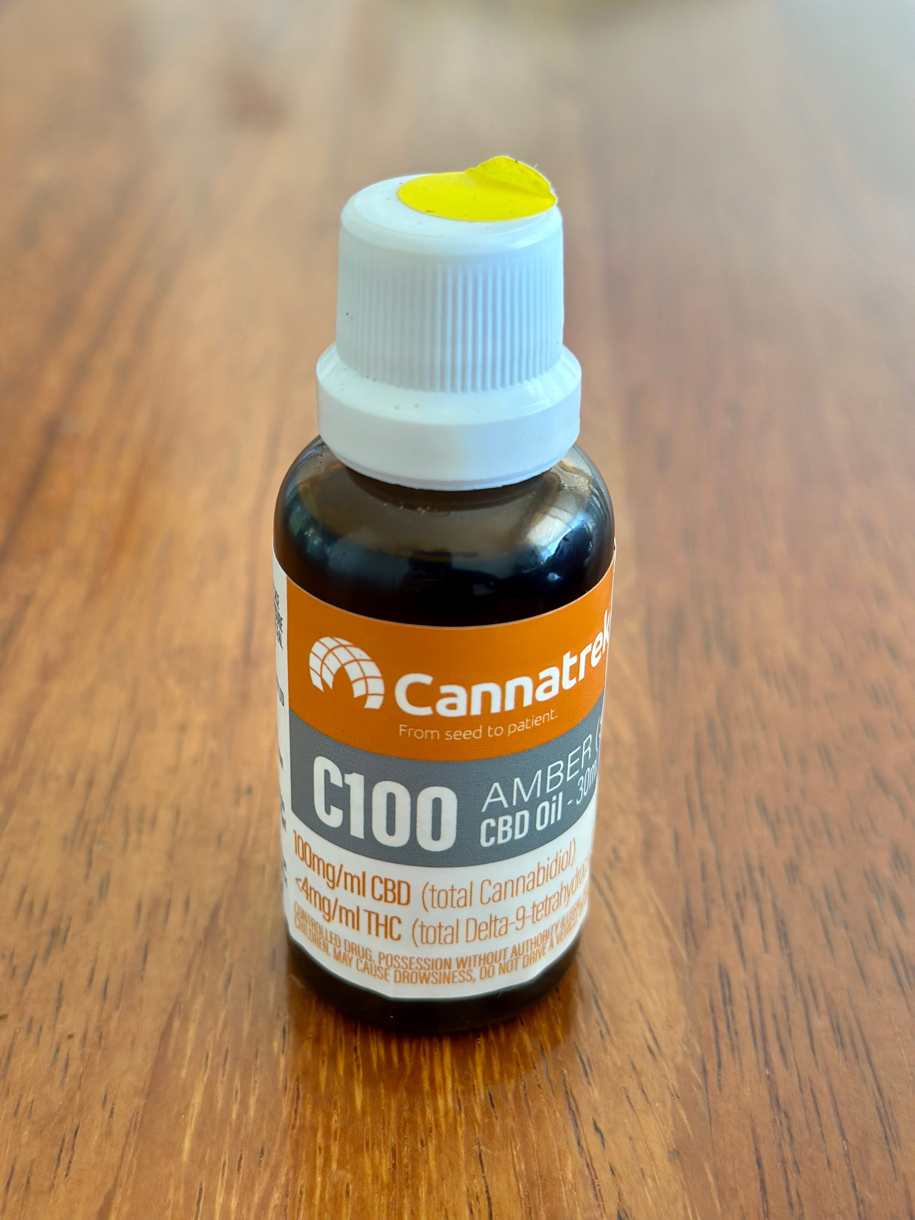 Cannatrek's C100 Amber Oil Review | AusCannaReviews