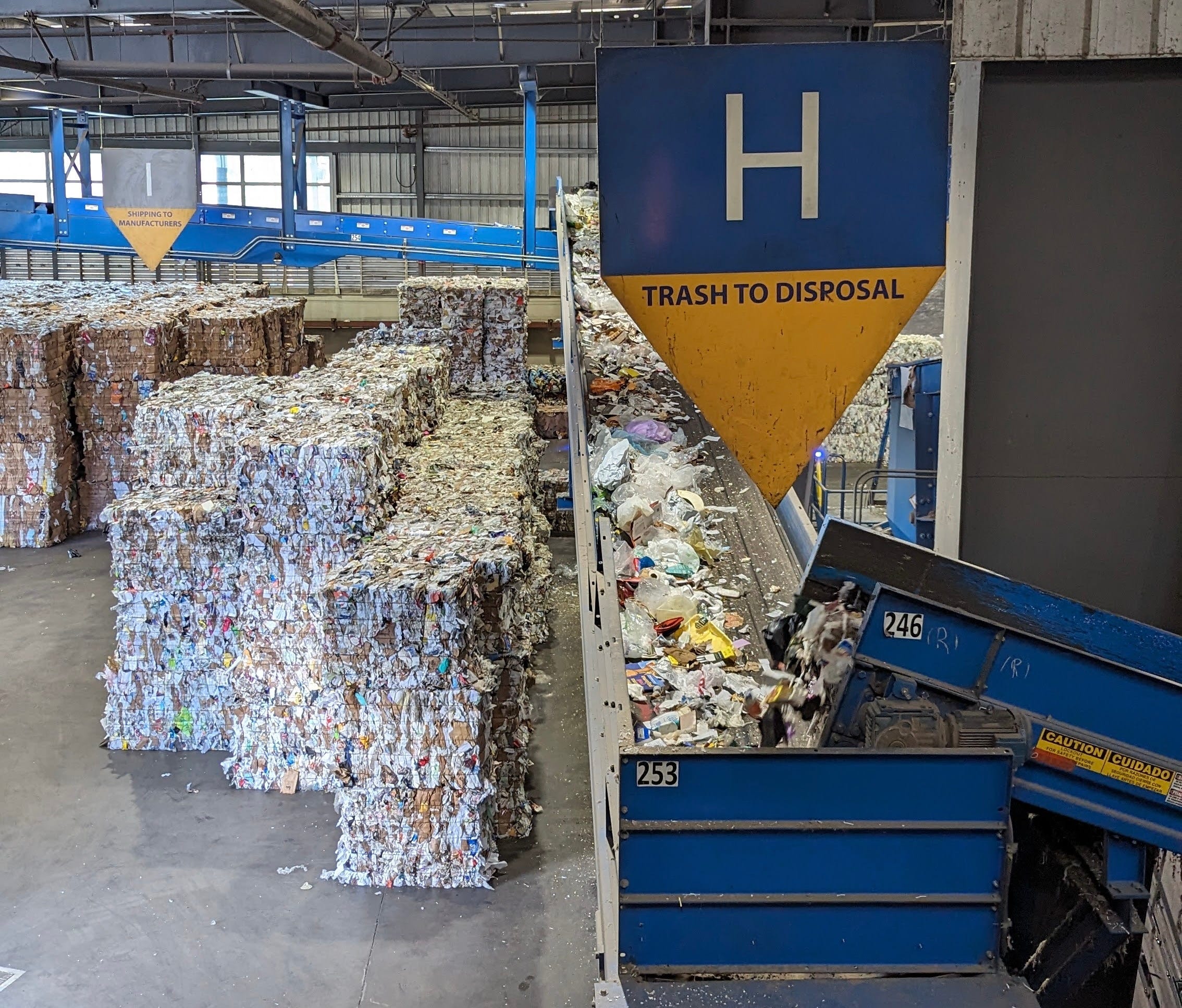 A peek into our neighborhood waste processing facility