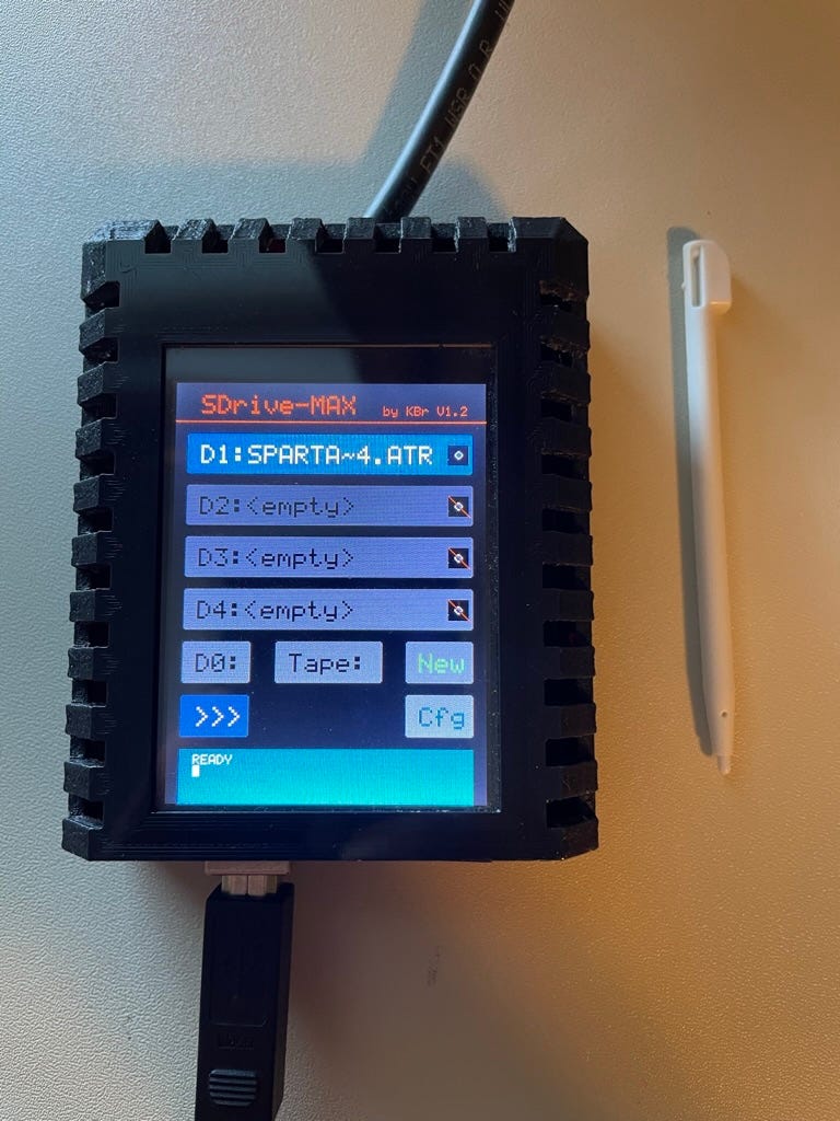 A Quick Look at SDrive Max for the Atari 8-bit