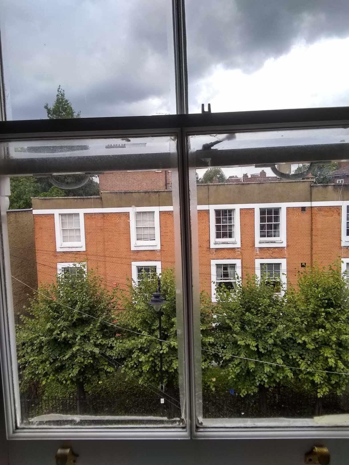 Rain finally stopping in Islington - by Lydia Perovic