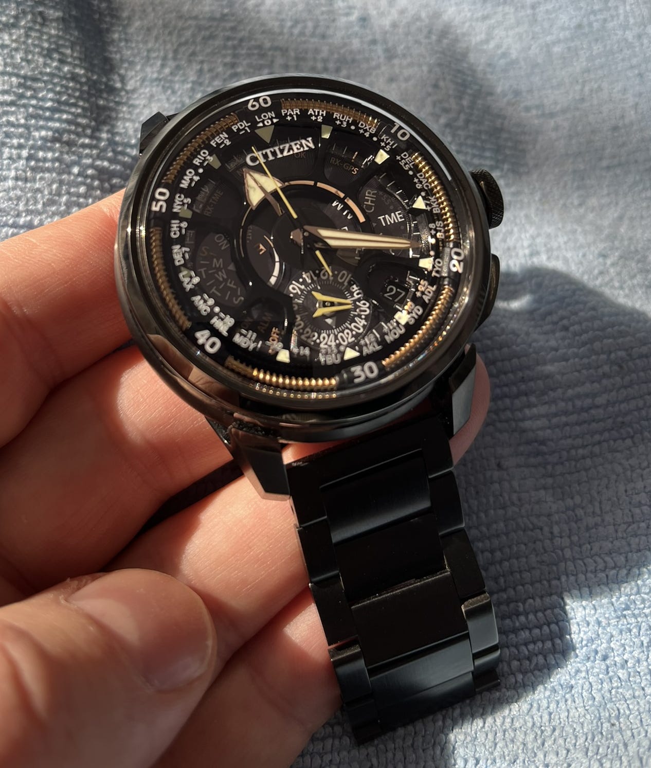 Citizen Satellite Wave GPS CC7005-16G Watch Review