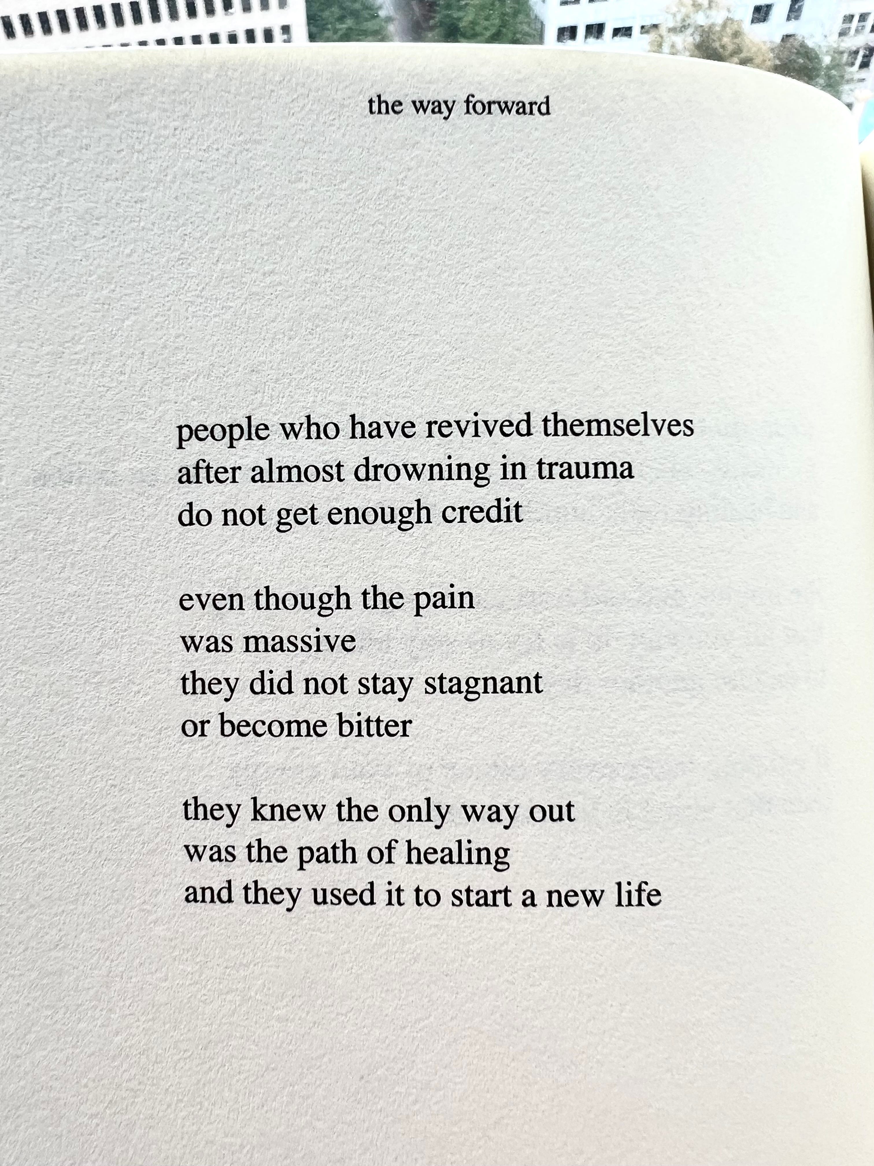 Poems About Surviving - The Way Forward