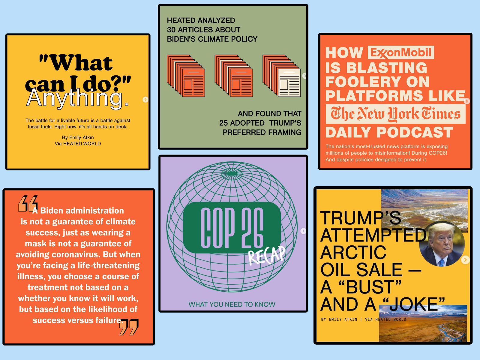 Growing our climate choir - by Emily Atkin - HEATED