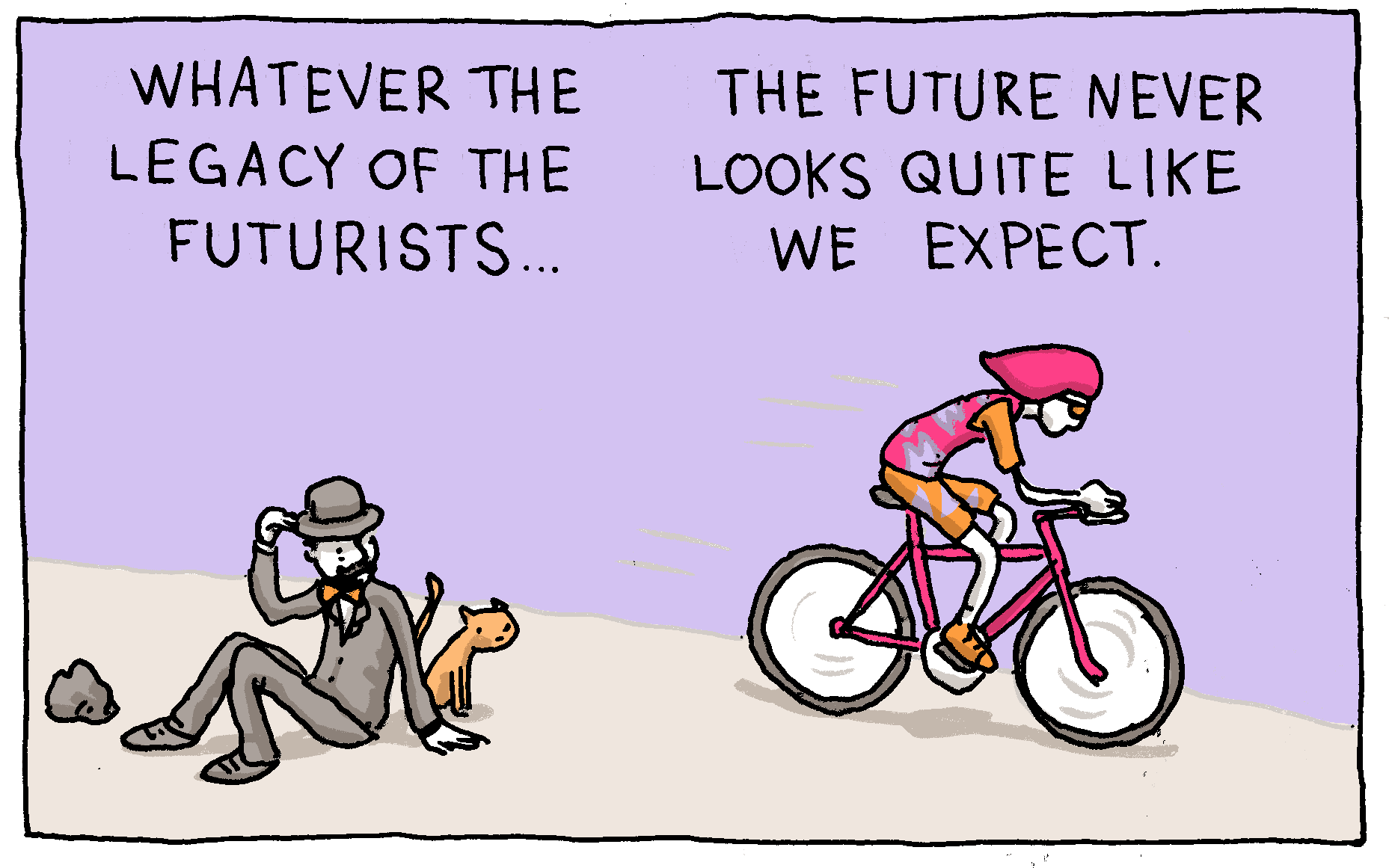 Remembering Futurism - by Grant Snider - Incidental Comics