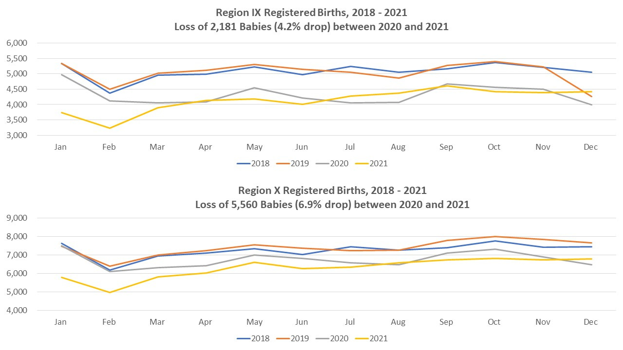 PSA Officially Released the Philippines 2021 Registered Birth Data on ...