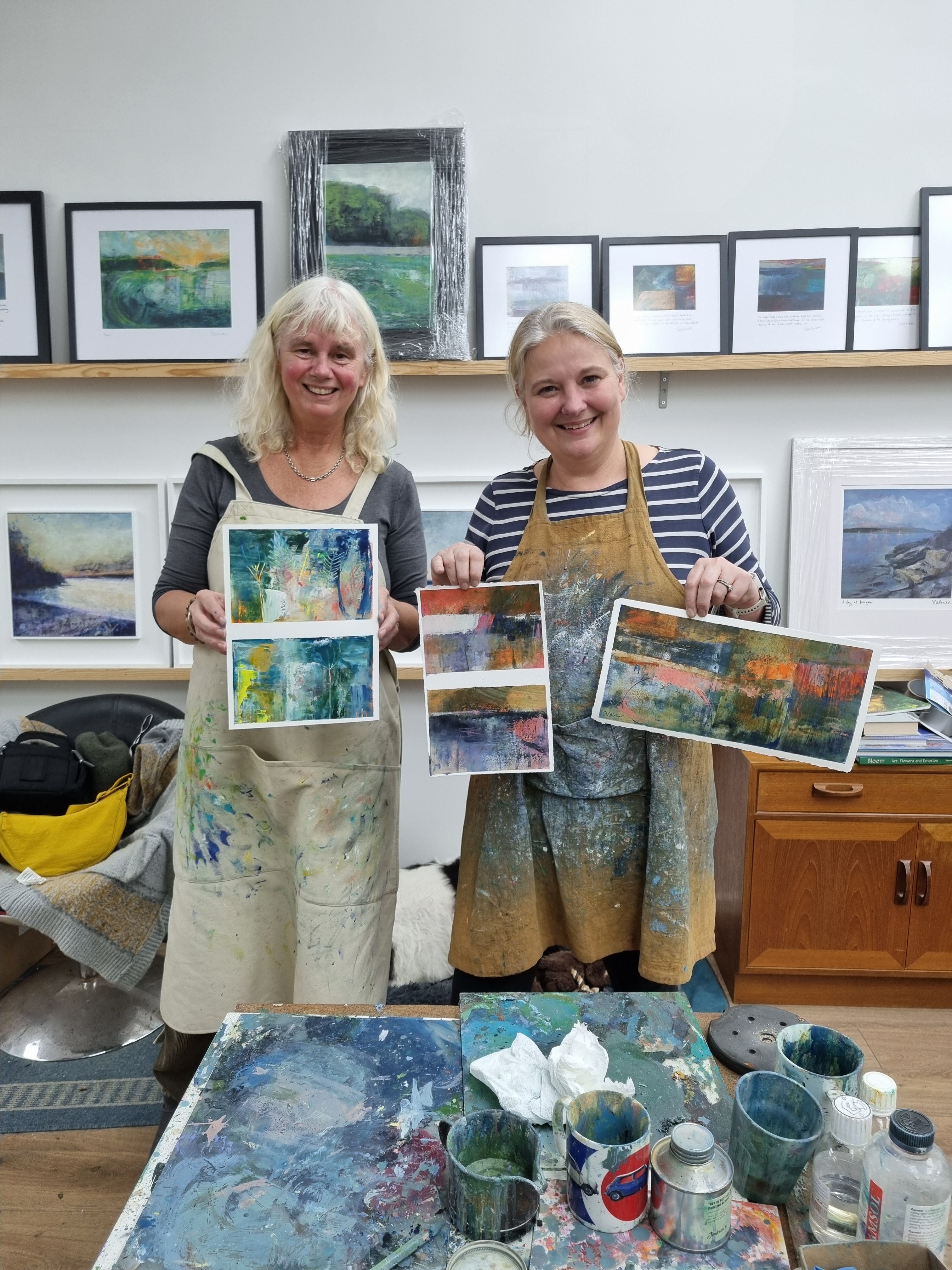 Deconstructing art practice and the joy of learning through sharing