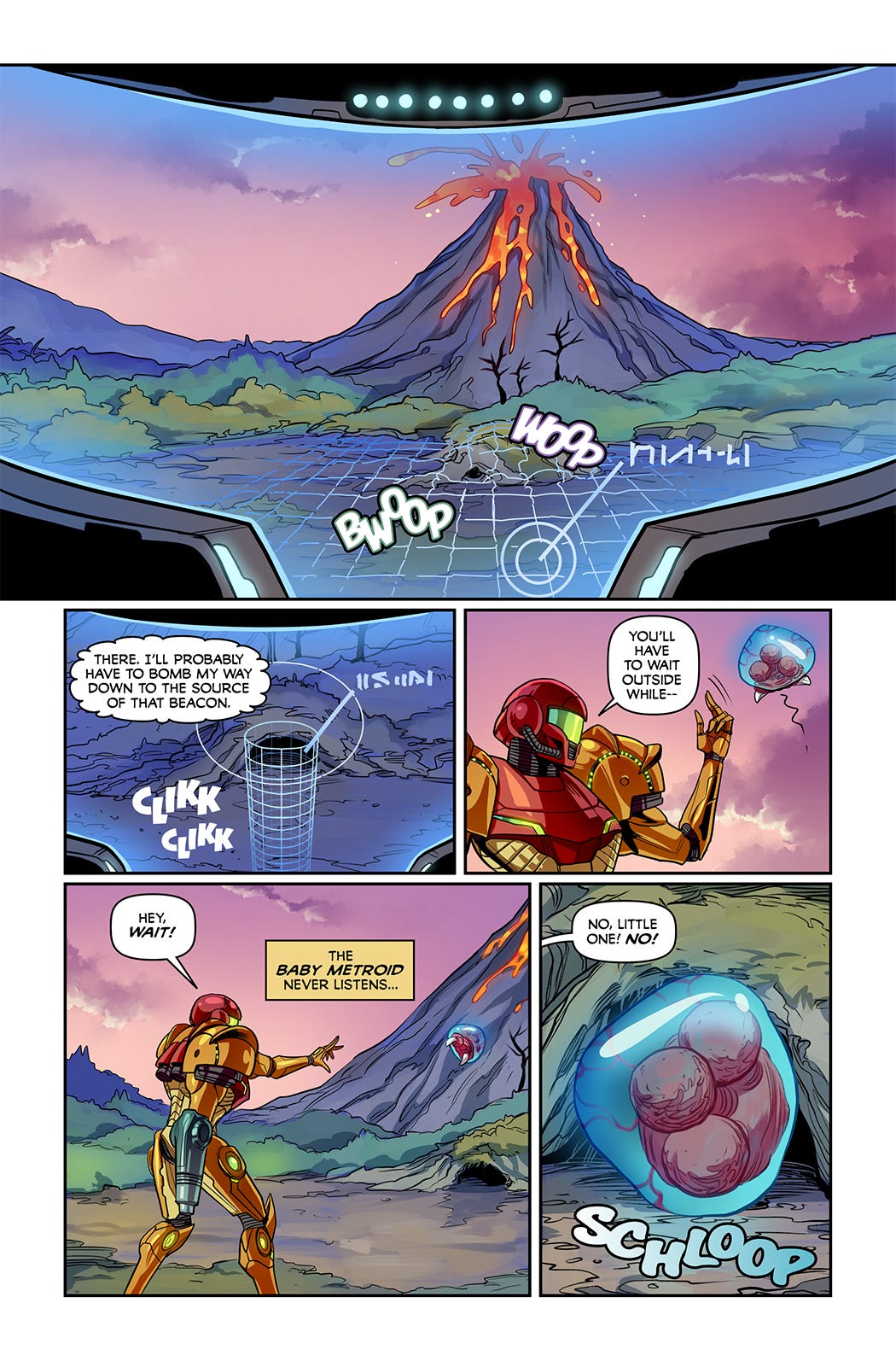 My experience making a Metroid fan-fiction SciFi comic