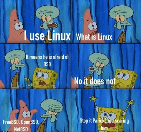 Funny BSD Pictures - by Bryan Lunduke