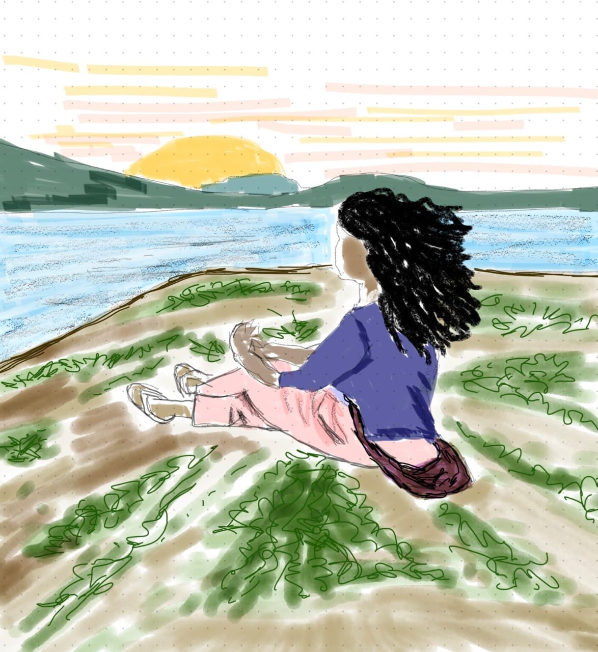 Inktober 2024: Prompt- Sun - SusieQ’s Substack