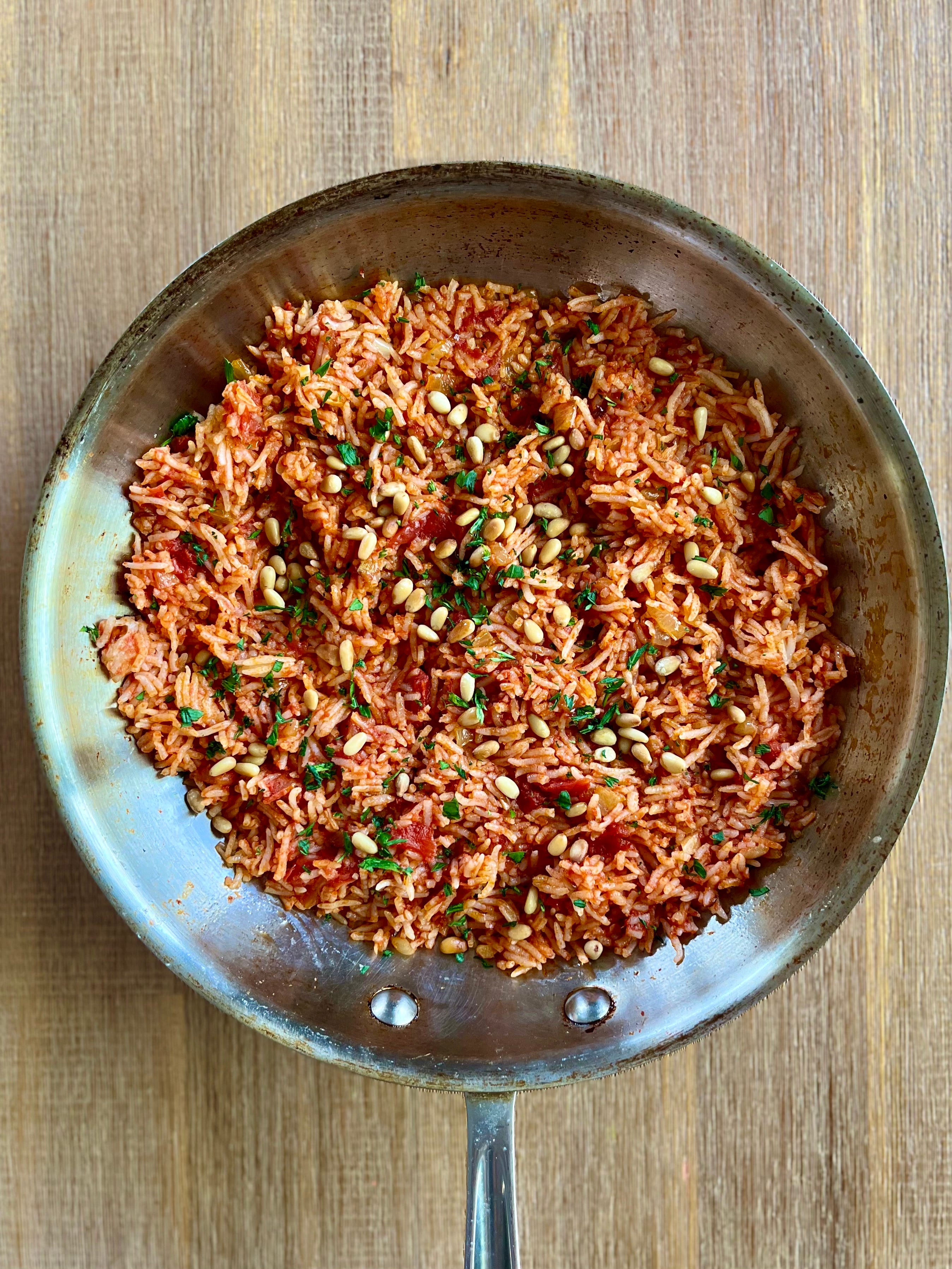 Sephardi Tomato Rice (Arroz con Tomat) - by Leah Koenig