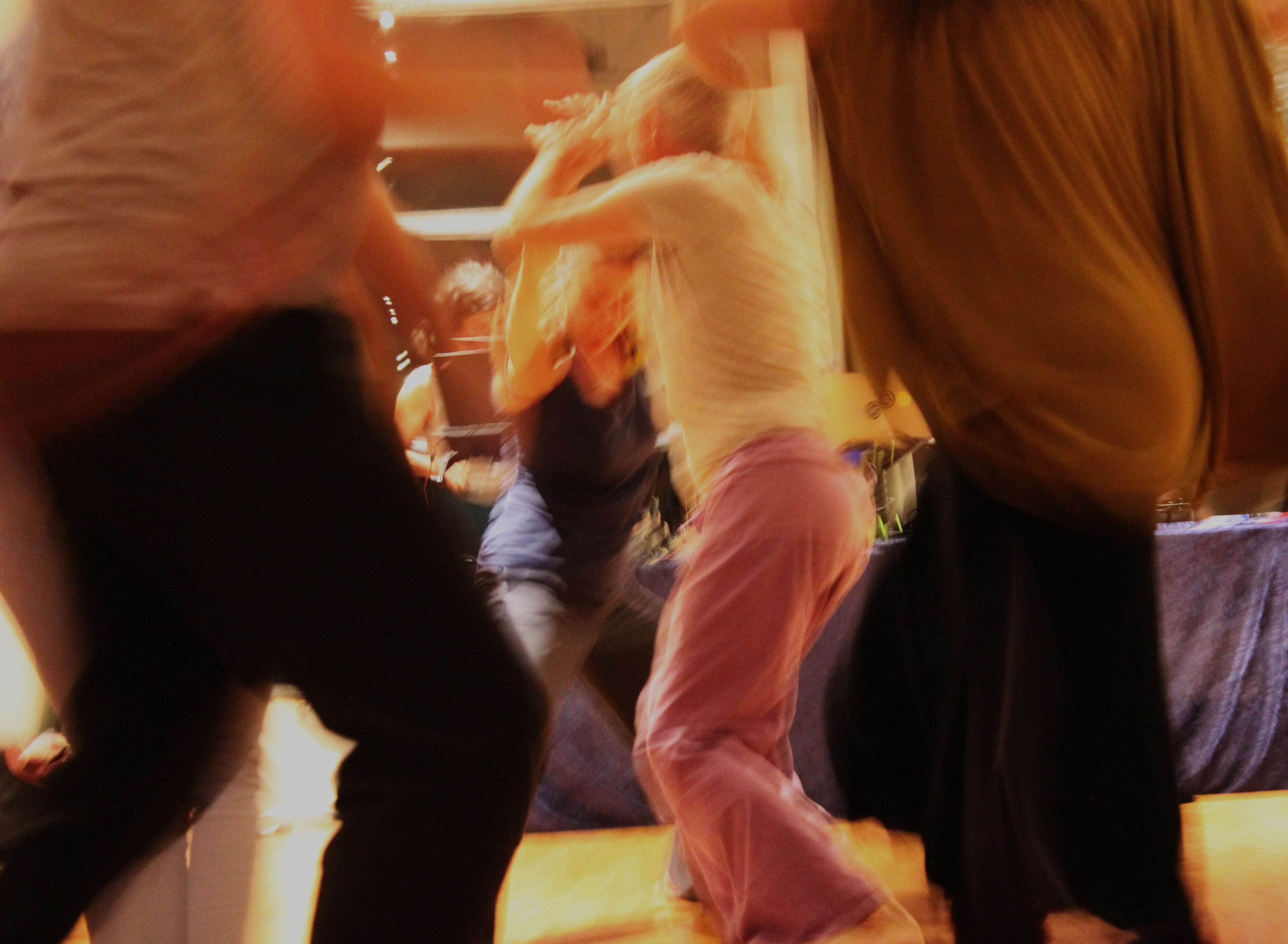 What are the guidelines during an Open Floor class?