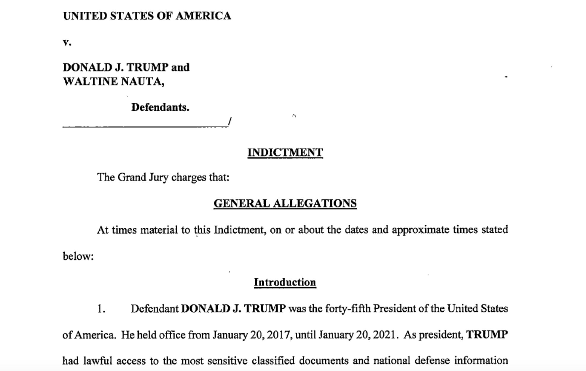 What the Trump indictment can teach us about good writing