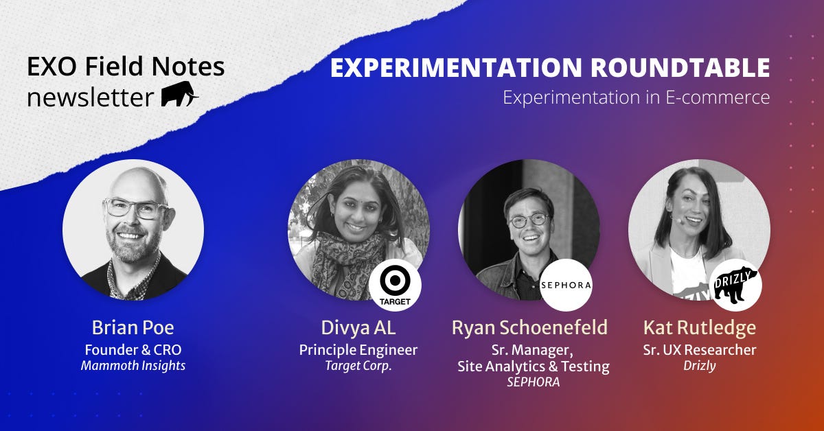 Experimentation in E-commerce - by Brian Poe