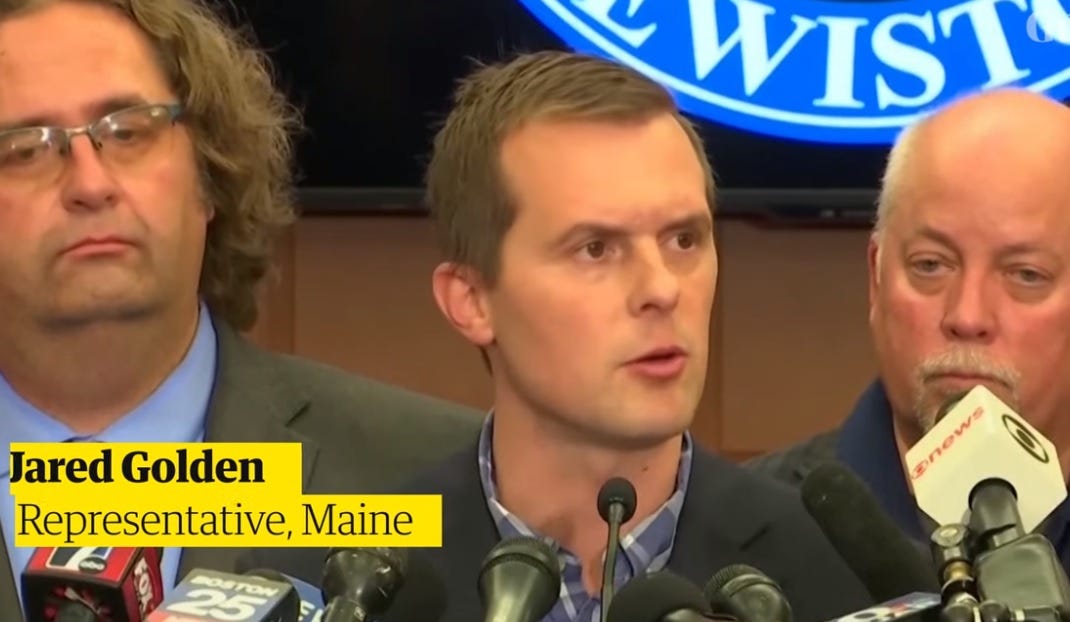 Jared Golden Decides To Stop Being Wrong, Will Now Support Assault ...