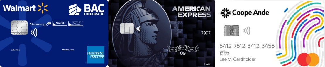 Las mejores tarjetas de crédito en Costa Rica