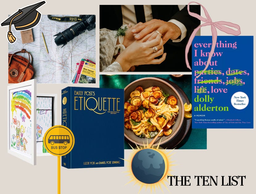 The Ten List: #19 - by Megan Kristel - Megan’s Substack