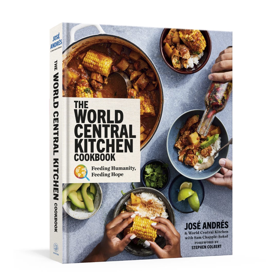 Announcing...The World Central Kitchen Cookbook!