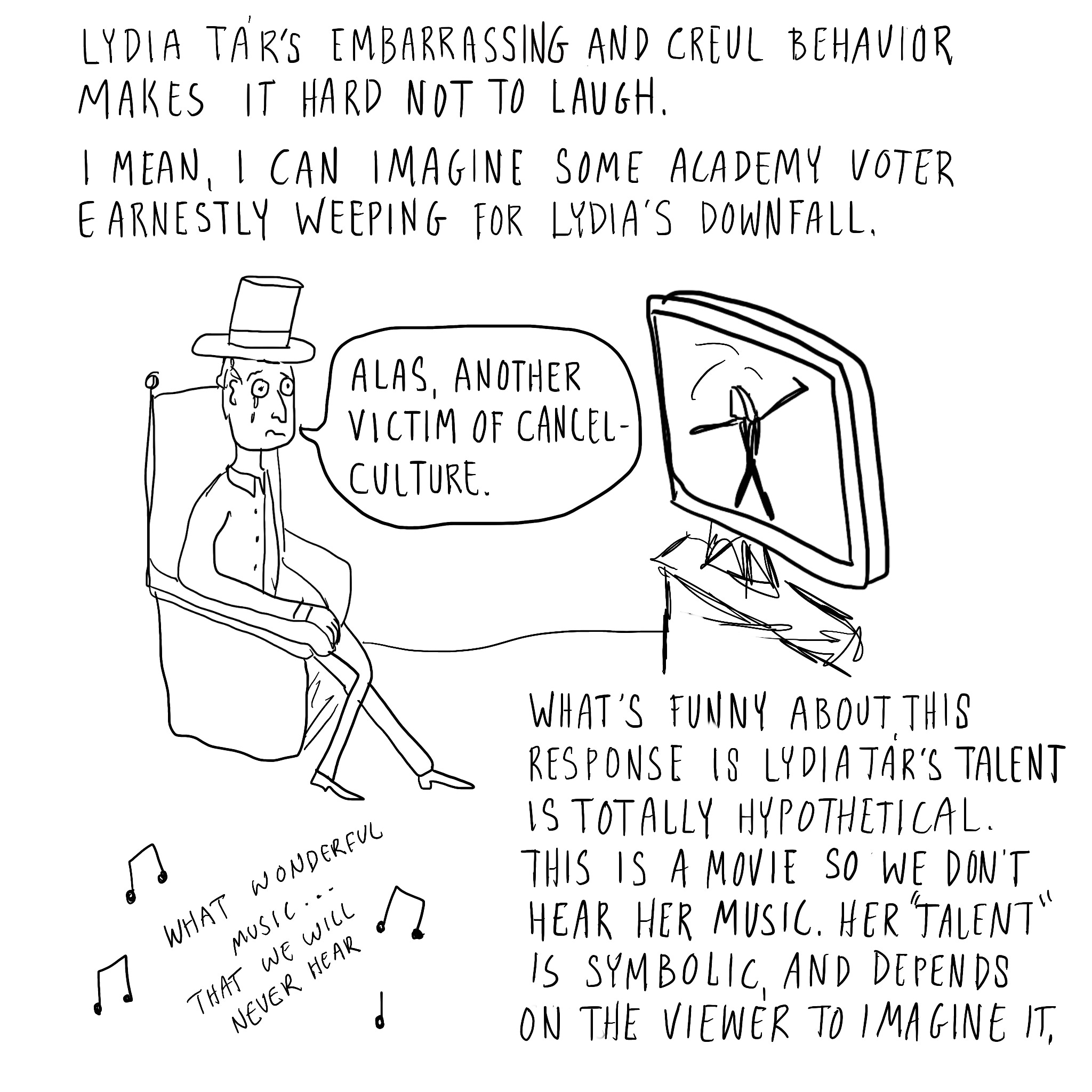 Tár as Satire - by Jett Allen - Jett Draws