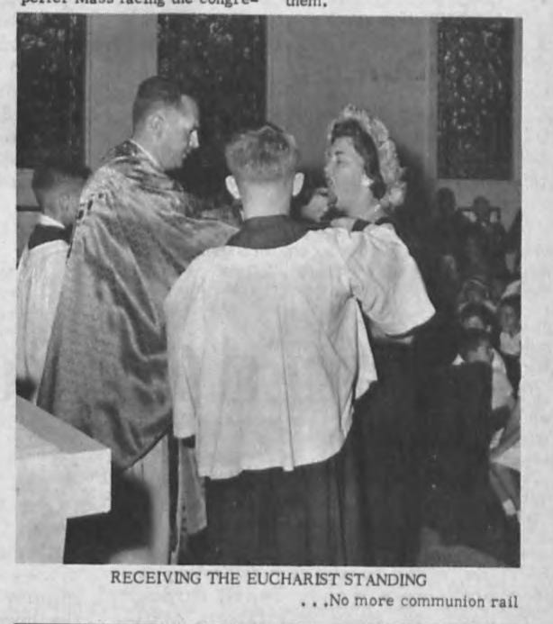 ‘Stand Up Like Free Men’: The modern history of standing for Communion