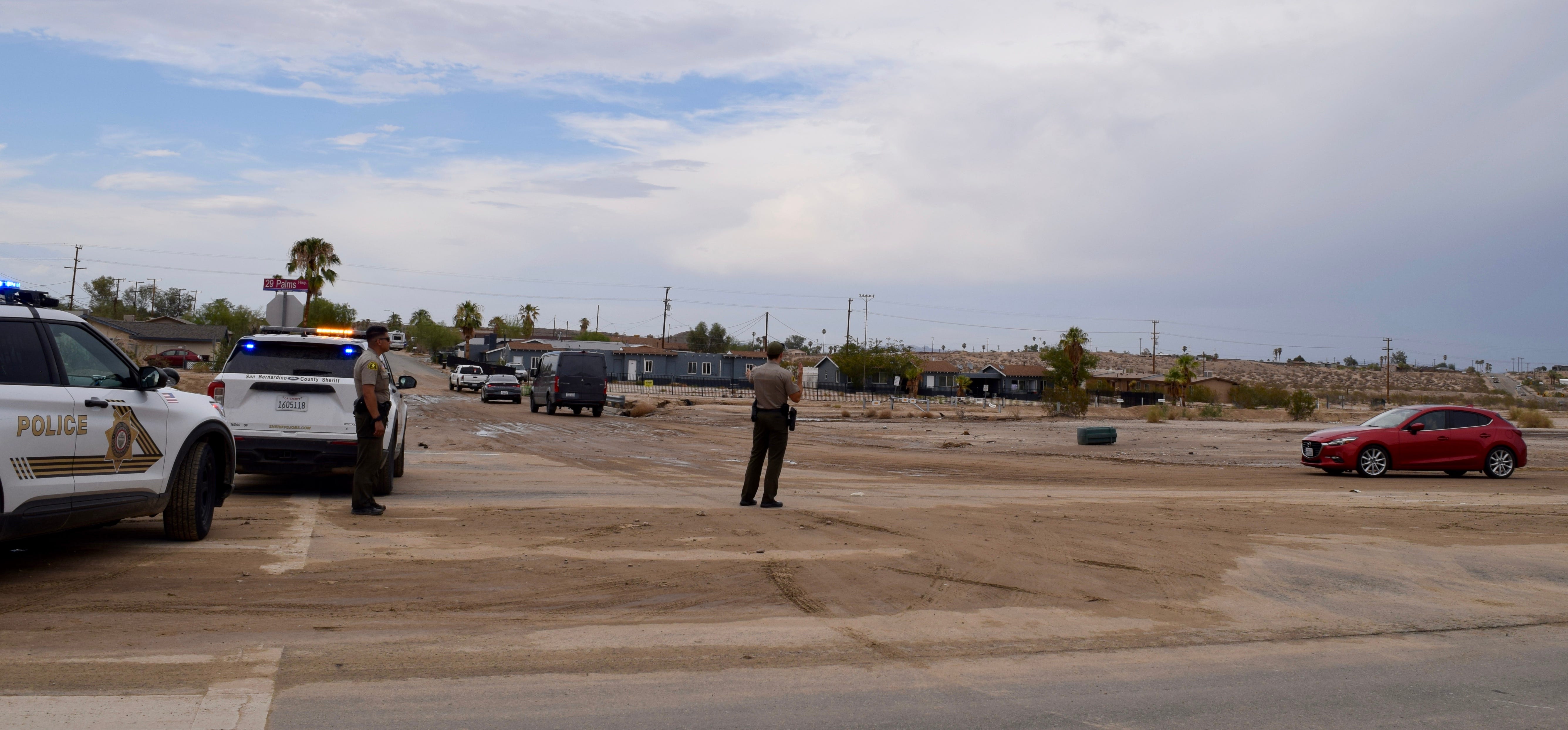 UNEXPECTED STORM BLOWS THROUGH TWENTYNINE PALMS