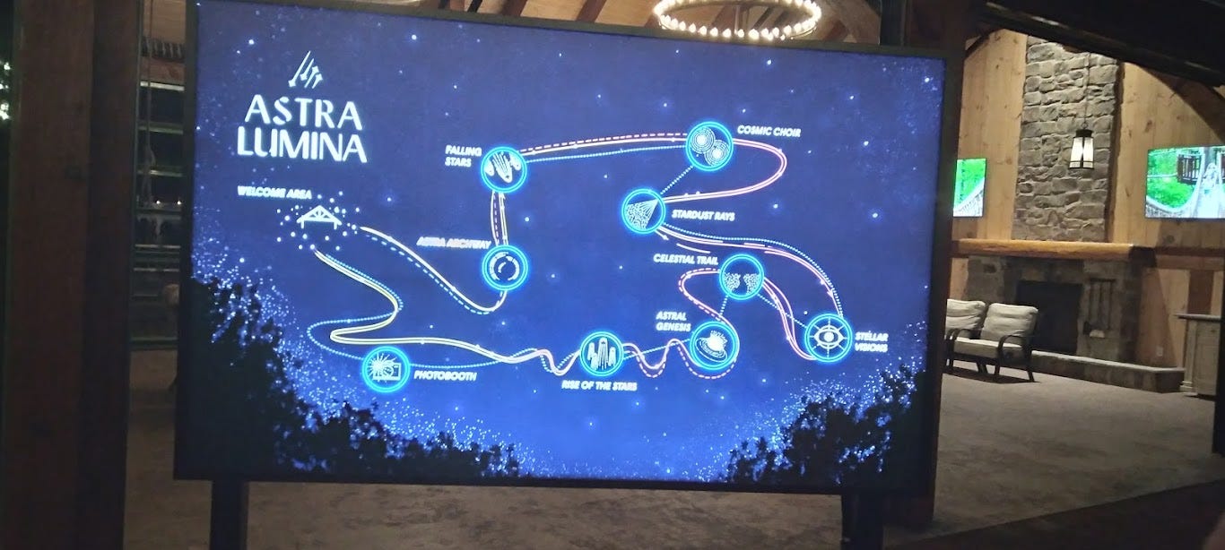 Astra Lumina: Anakeesta's Dynamic Dusk Attraction