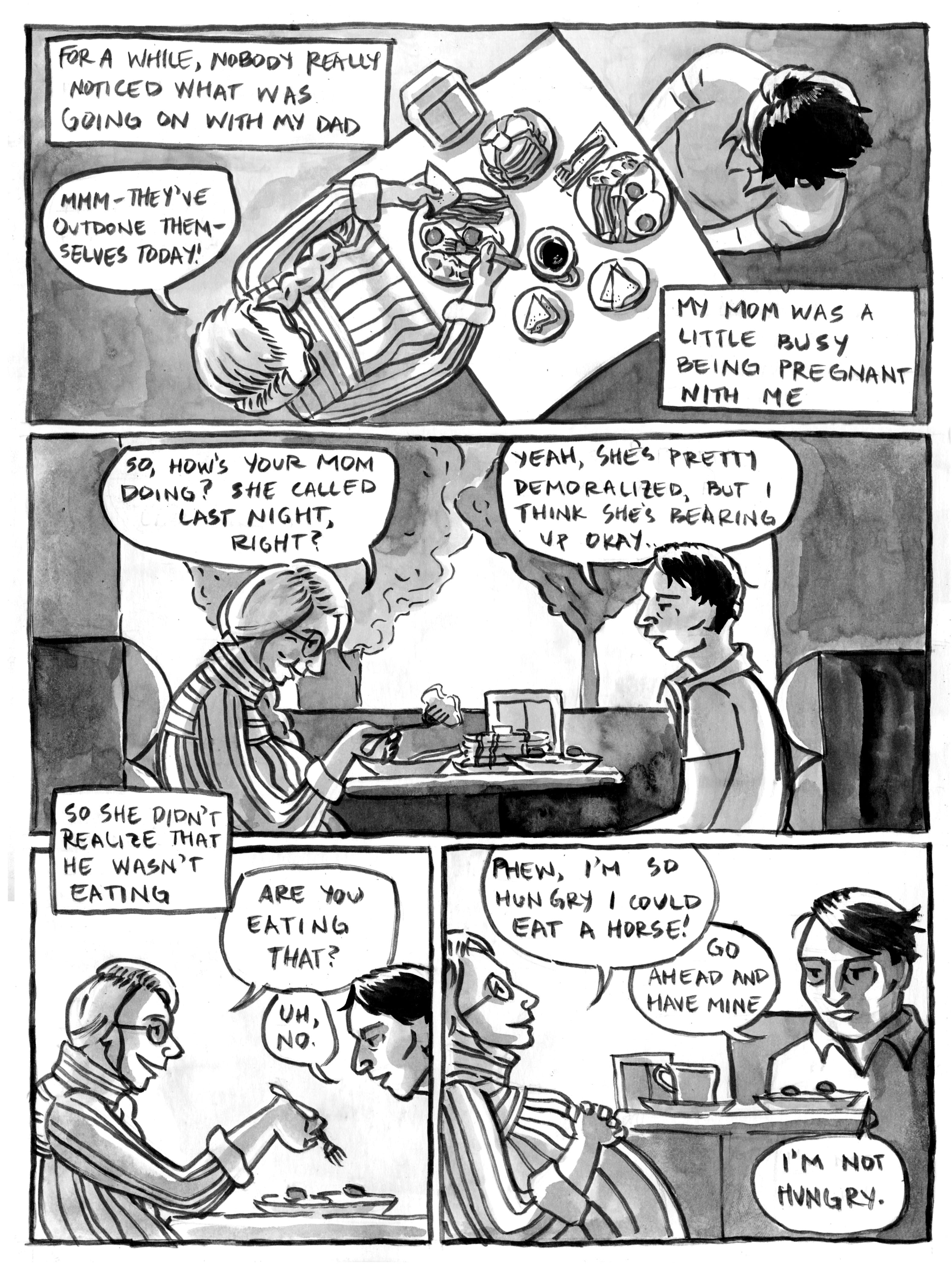 Memoir comic – Page 3 - Anna’s Substack