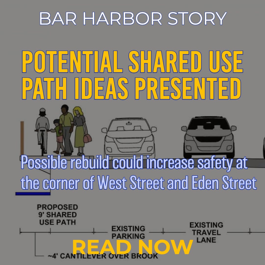 Potential Shared Use Path Ideas Presented - by Carrie Jones