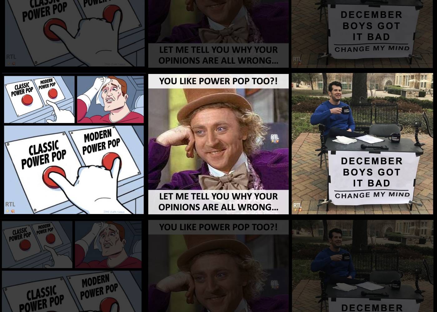 A Collection of Funny Power Pop Memes - by S.W. Lauden