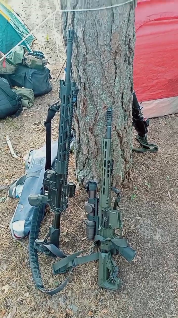 The Russian Imperial Legion's Weapons Arsenal in Ukraine