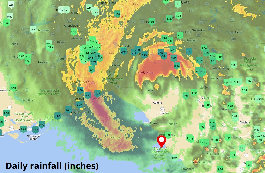 WeatherTiger's Hurricane Idalia Landfall Live Blog [Final Post: 11:30 a.m.]