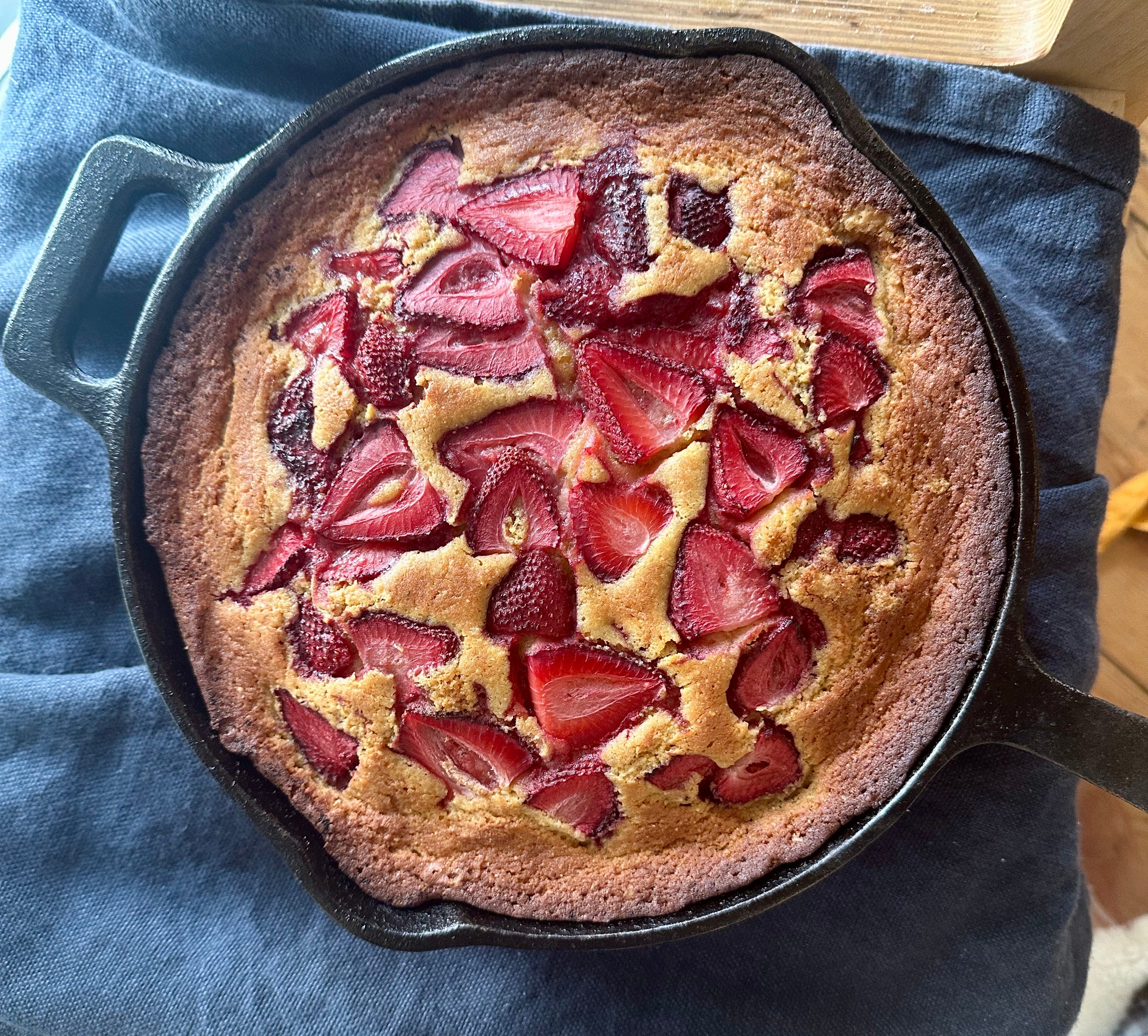 Strawberry Cornbread - by Clare de Boer - The Best Bit