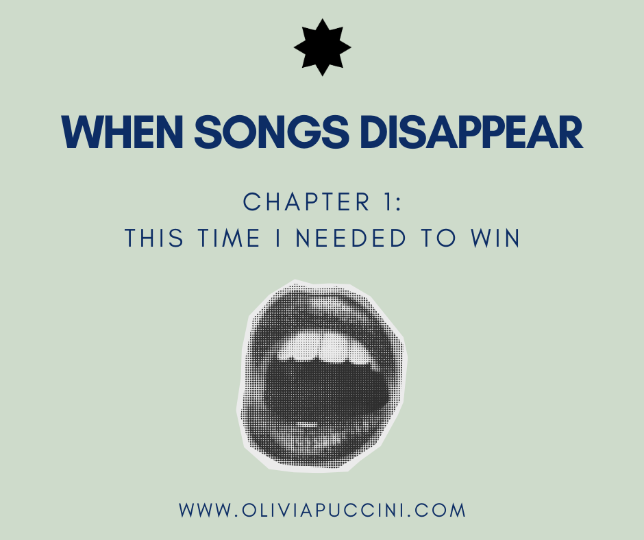 When Songs Disappear: Chapter 1 - by Olivia Puccini