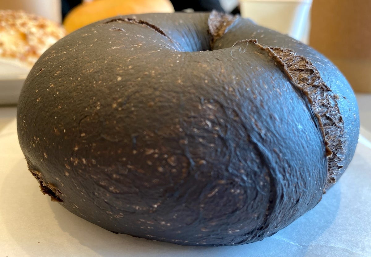 Can I find a good Japanese bagel at... Rabbit Bagels