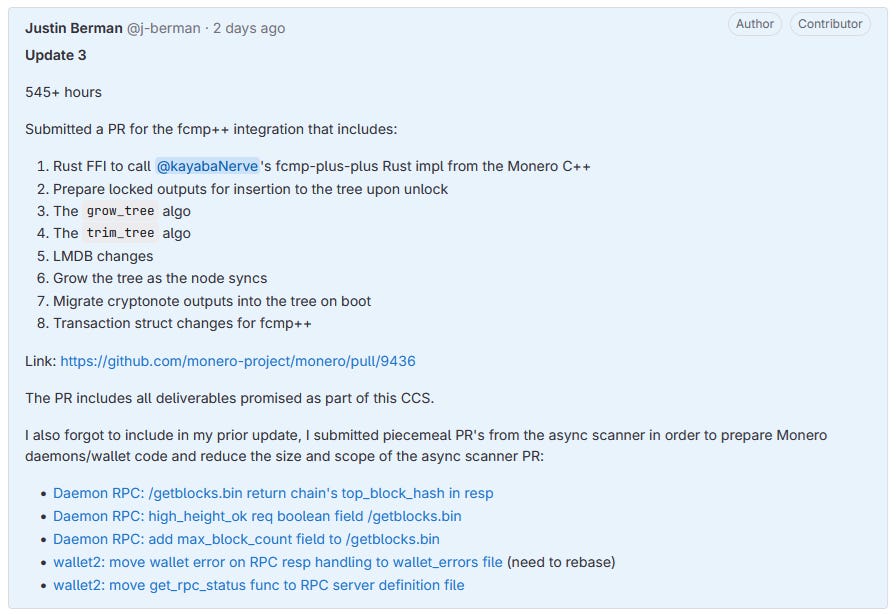 The Monero Moon (Issue 72) - by John Foss - The Monero Moon