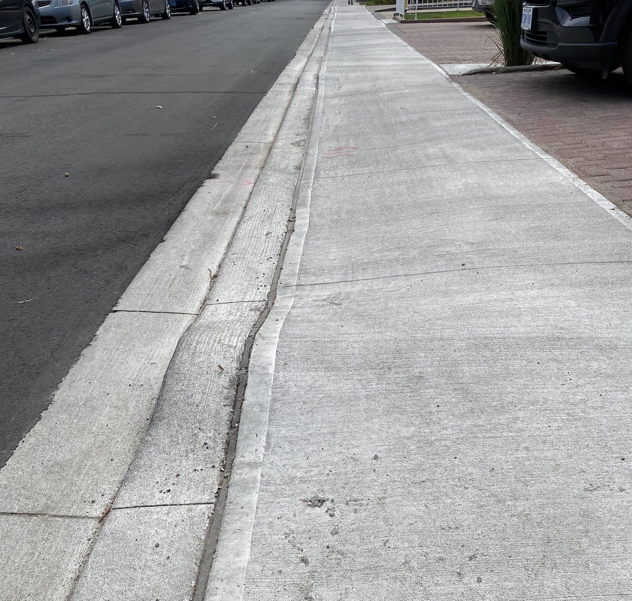 Sidewalks should be designed for people, not cars
