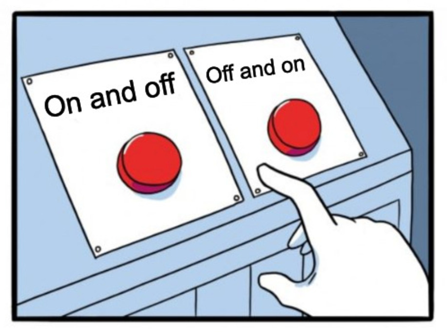 Why turning it off and on again works so well