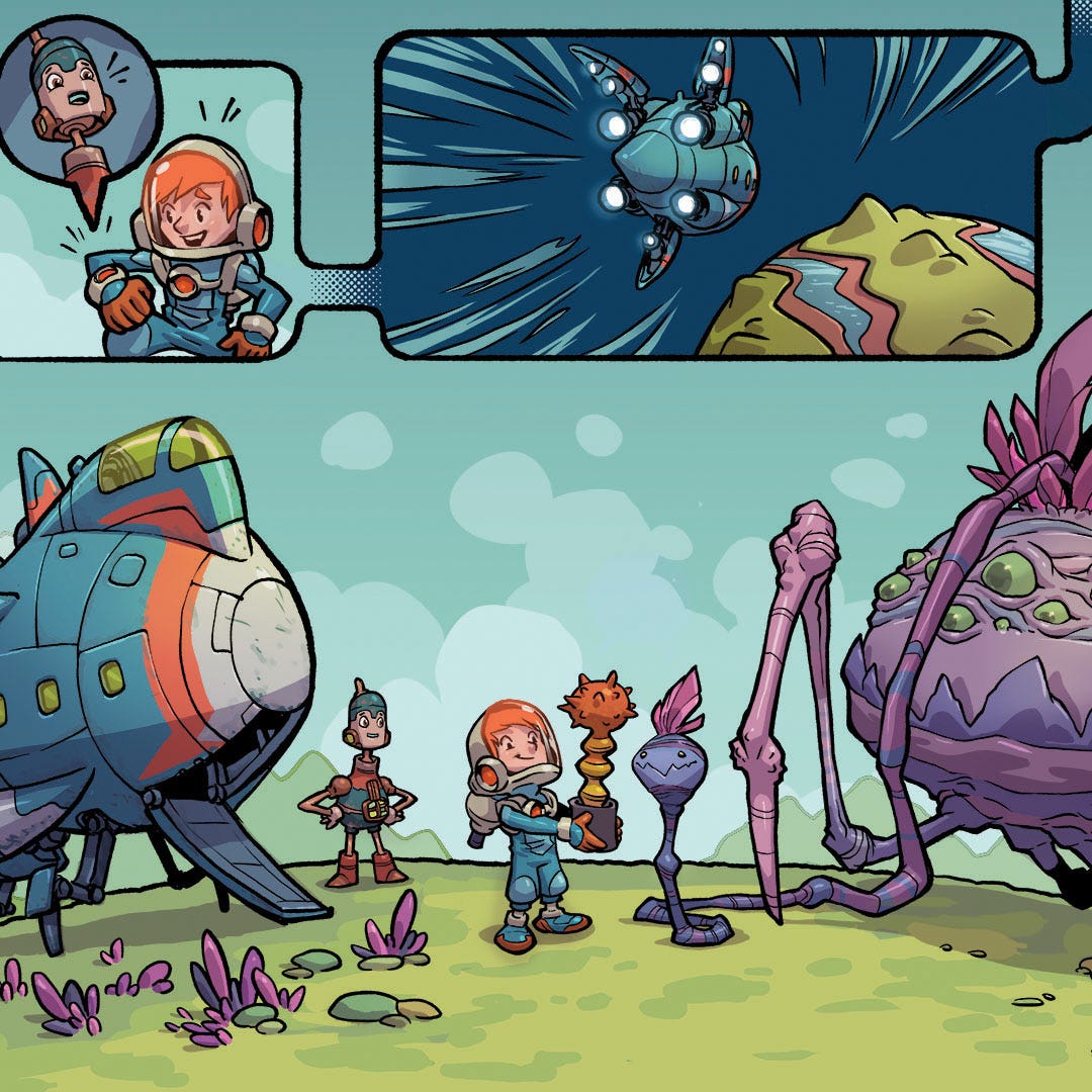 You've never seen a comic like this... - by Jake Parker