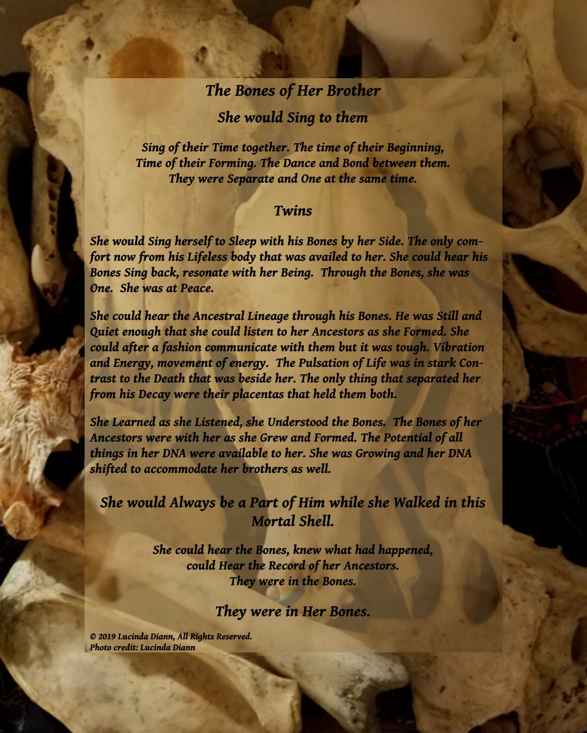 The Bones of Her Brother - by Lu the Weaver - Lu’s Substack
