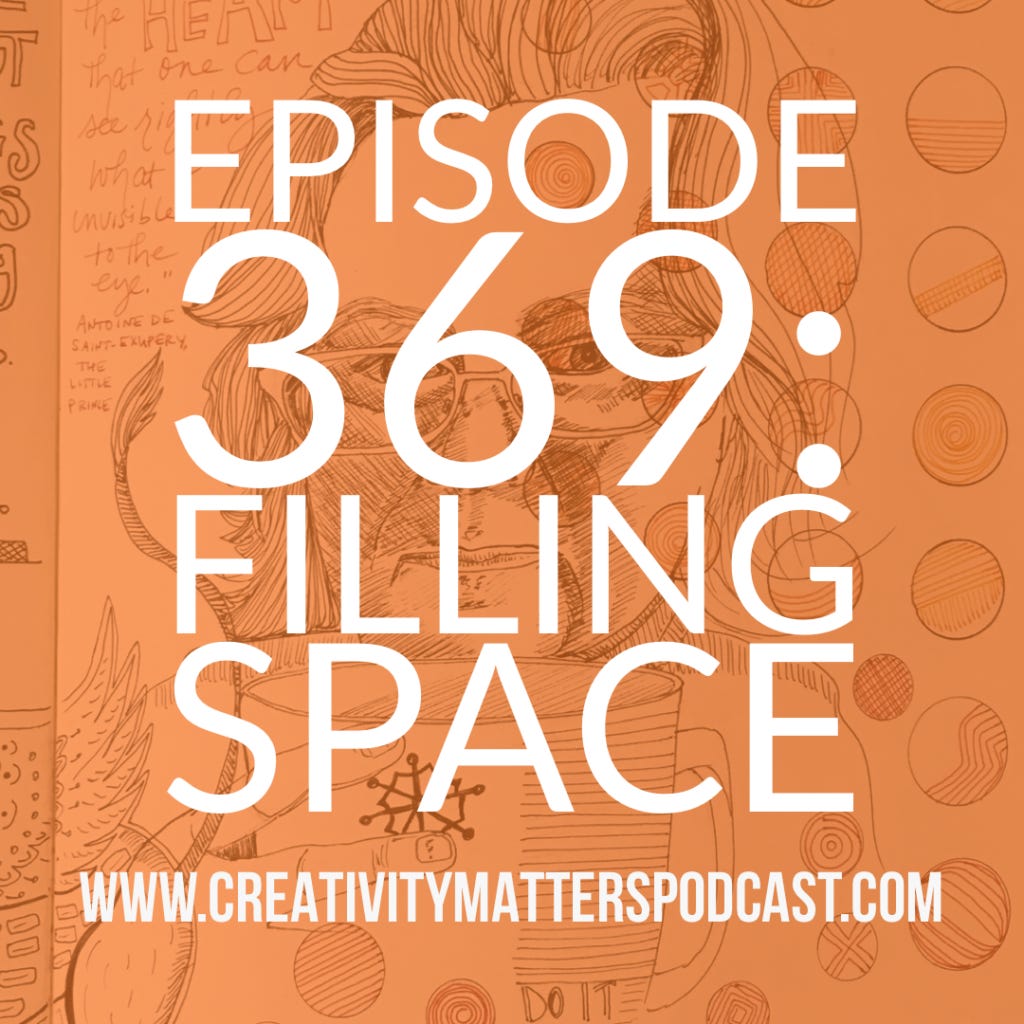 Filling Space (369) - by Amy Cowen - Illustrated Life