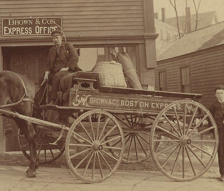 Carriage painting - by Elaine Clements - History Buzz