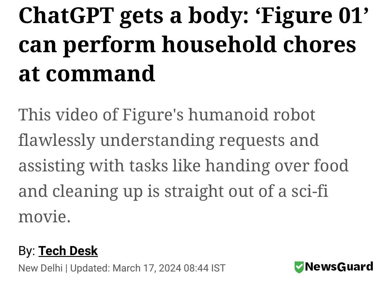 ChatGPT Has An Interactive Robot Body