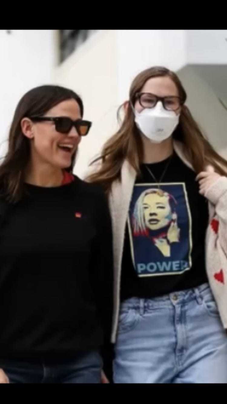 teenager violet affleck demands mask mandates,