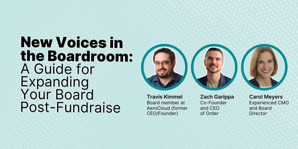 New Voices in the Boardroom: A Guide for Expanding Your Board Post ...