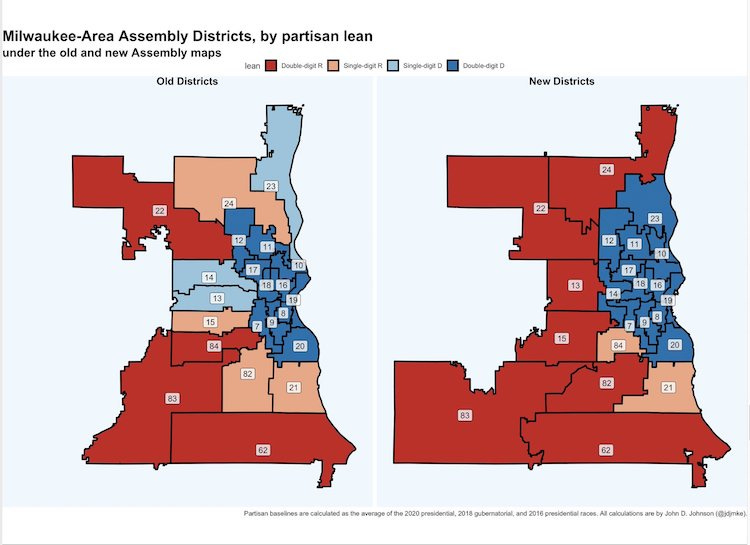 Wisconsin is the most gerrymandered state in the country. The race for ...
