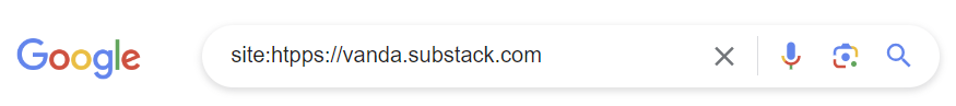 Get your Substack on Google Part 1: Create backlinks