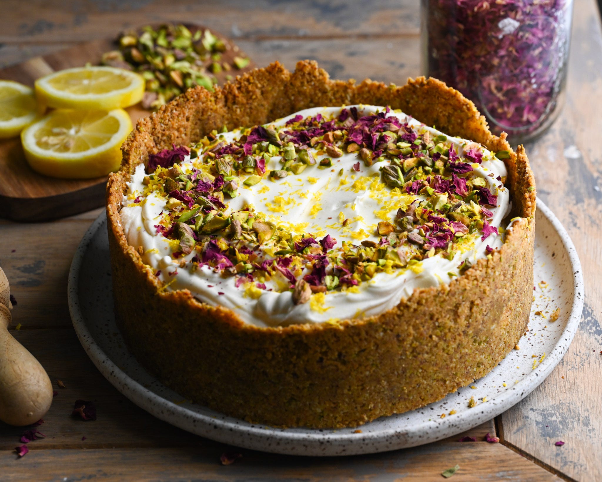 Persian Love Cheesecake - by Sam - buttermilk weekly