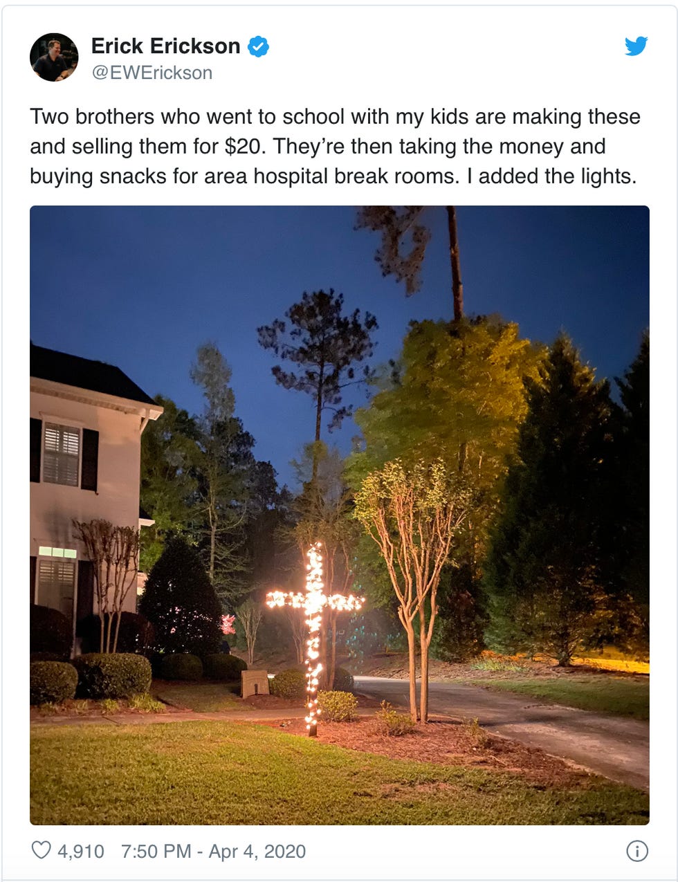 Erick Erickson Promotes Burning Cross, Should Definitely Keep Neighbors ...