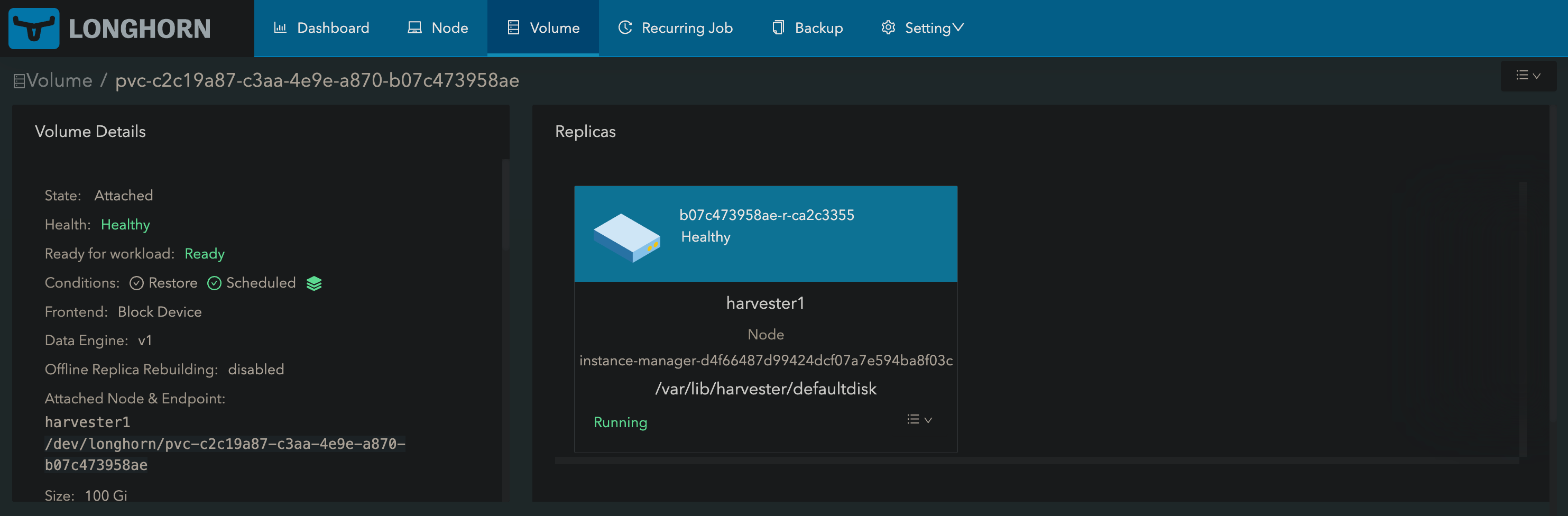 How to Move a Longhorn Volume from One Node to Another